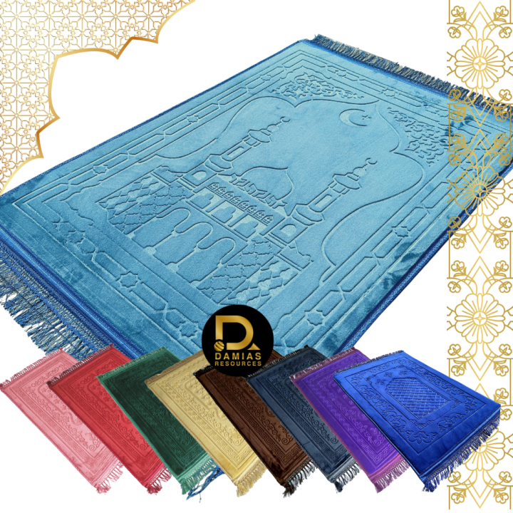 Sejadah XL Tebal ada span didalam baldu terbaik Sesuai hadiah untuk ibu ...