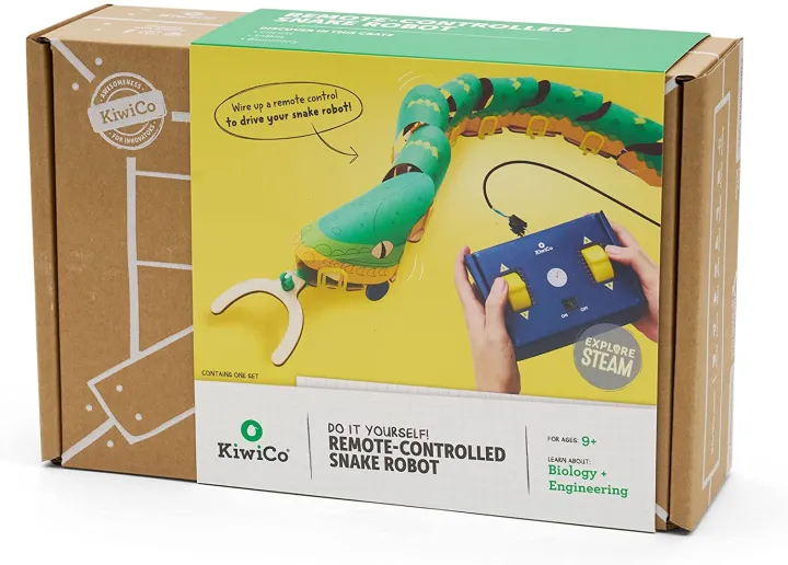 KiwiCo Robotics Learning Toy Remote Controlled Snake Robot Ages 9+ DIY ...
