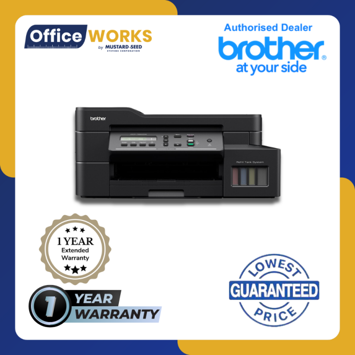 Brother Printer / DCP-T820DW Printer Ink Tank Wireless(Print,Scan Copy ...