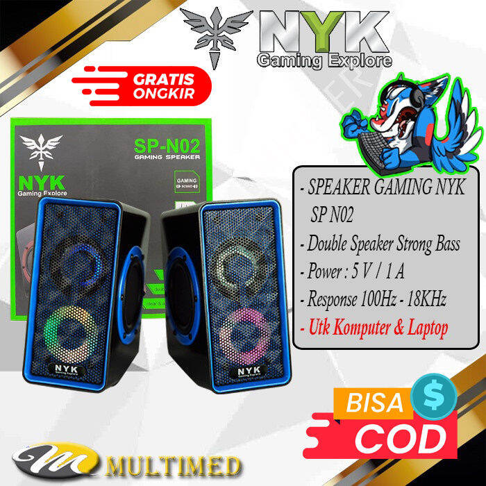 Speaker Sound Gaming NYK SPN-02 / SPN 02 / SPN02 / SP N02 Original | Lazada Indonesia