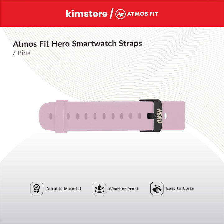Atmos Fit Hero Smartwatch Straps Sport Hypo-Allergenic Bracelet ...