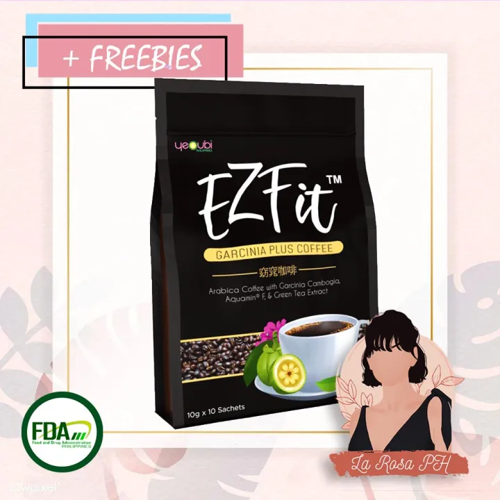 EZFit Coffee Slimming Whitening Collagen Glutathione L-Carnitine ...