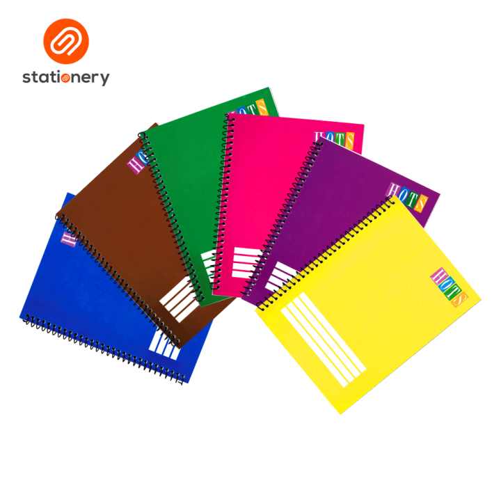 Hots Color Coded Spiral Notebook pack of 7 | Lazada PH