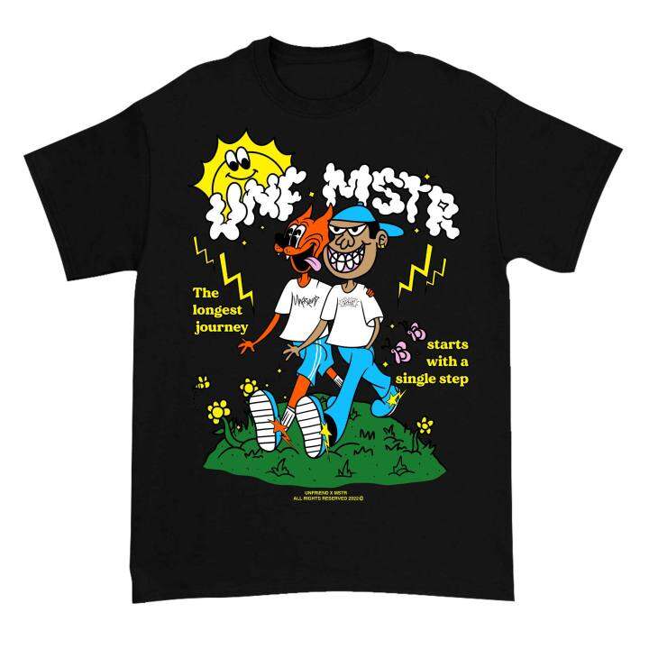 MSTR Co. X UNFRIEND - 2022 COLLABORATION #9 T-SHIRT (BLACK) | Lazada PH