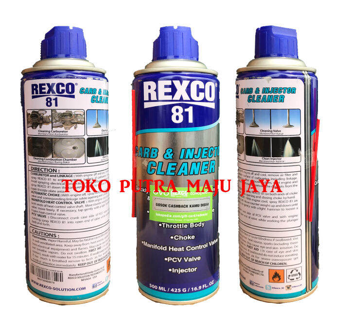 Rexco 81 Carb & Injector Cleaner 500 ml | Lazada Indonesia