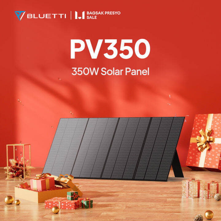 BLUETTIPOWER PV350 Solar Panel 350Watt Portable Solar Panel ...
