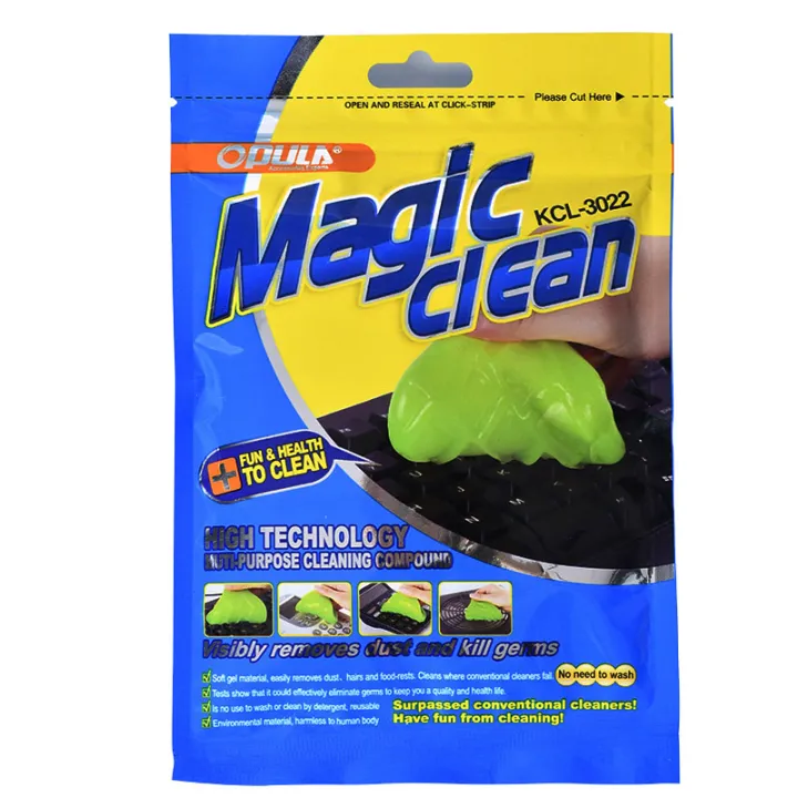 🟡เจลทำความสะอาด รับประกันไม่เหลว เจลดูดฝุ่นเอนกประสงค์ สไลม์ดูดฝุ่น ...