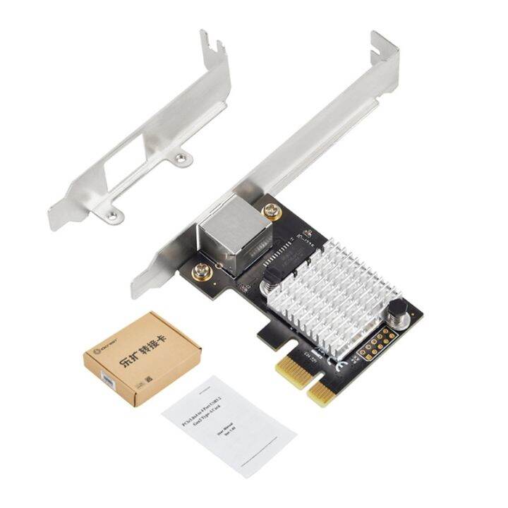 2.5G Gigabit Ethernet Network Card with RJ45 Ports 10/100/1000/2500Mbps ...