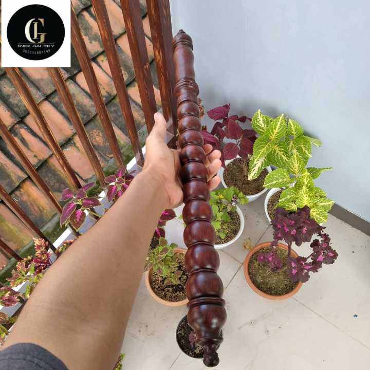 Tongkat gada bima kayu galih asem IN 10 | Lazada Indonesia