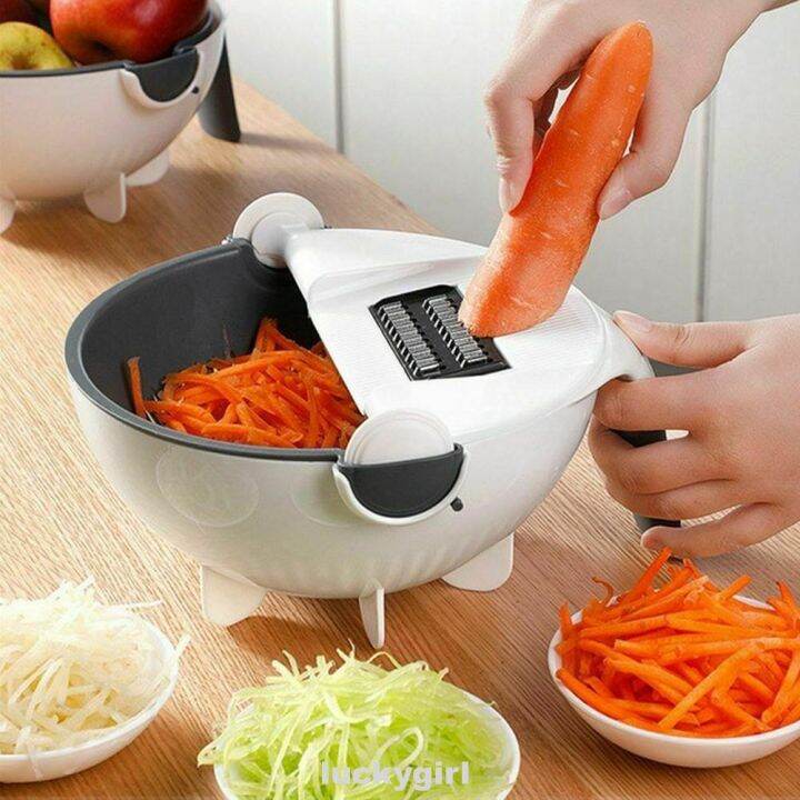 9 In 1 Home Multifunction Detachable Kitchen Easy Use Drain Basket ...