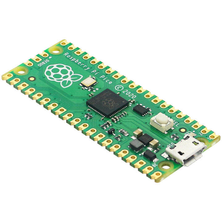 Raspberry Pi Pico RP2040 Microcontroller Chip M0 Processor GPIO Header USB Cable Optional ...