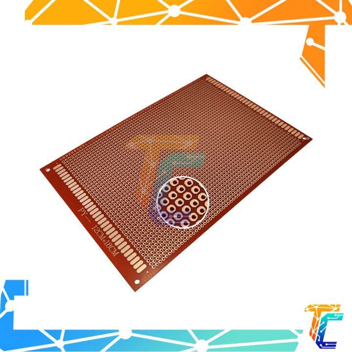12x18 cm 12*18cm Single Side Prototype 2.54mm PCB Breadboard Universal ...
