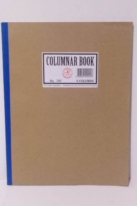 5-column columnar notebook | Lazada PH