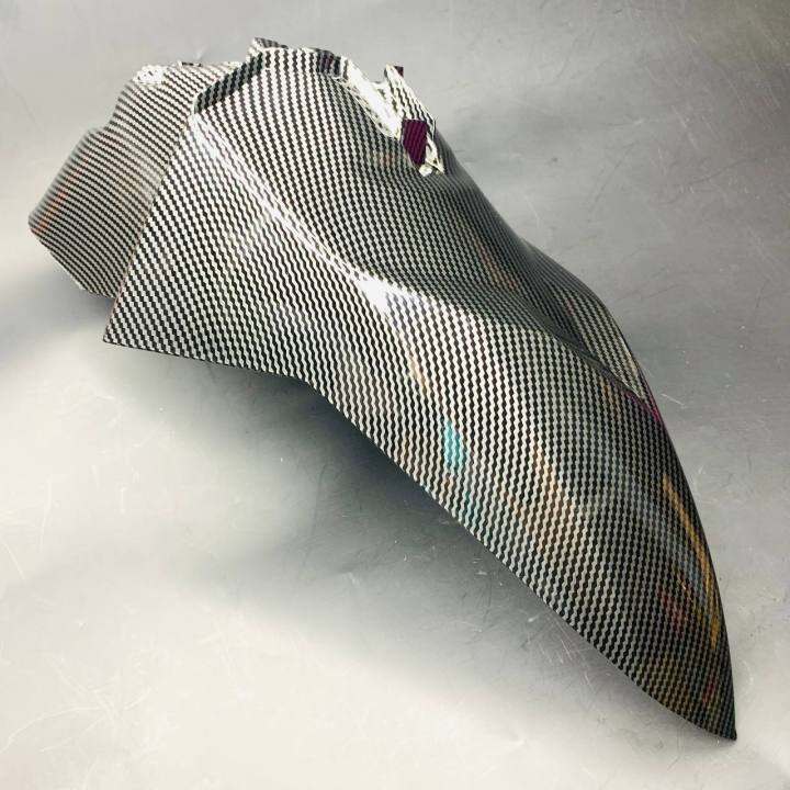 Motorcycle Front Fender Mio i 125 (Carbon) | Lazada PH