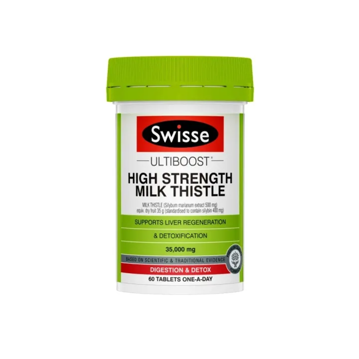 Swisse Ultiboost High Strength Milk Thistle (60 tablets) | Lazada
