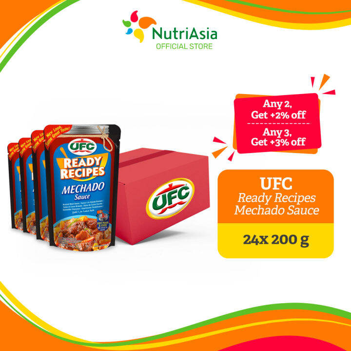 UFC Ready Recipes Mechado Sauce 200 g Bundle of 24 | Lazada PH
