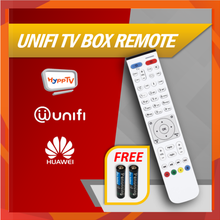 ALAT KAWALAN JAUH TELEVISYEN Television Remote Controller HyppTV Remote ...