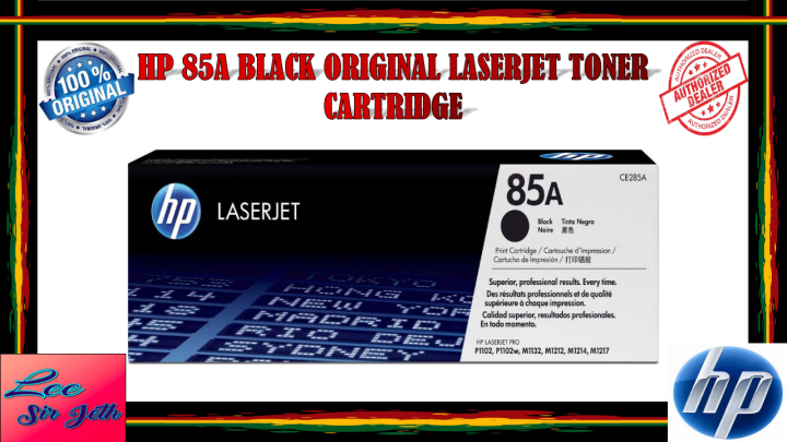 HP 85A Black Original LaserJet Toner Cartridge (CE285A) | Lazada PH