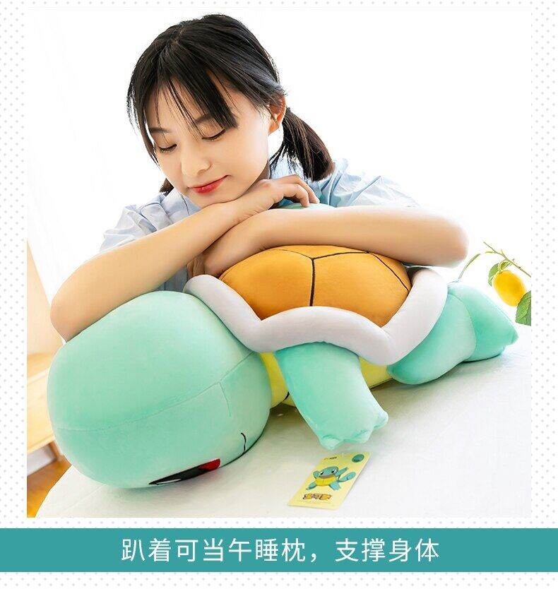60Cm Squirtle Plush Big Size Pokemon Doll Kawaii Charmander Bulbasaur ...