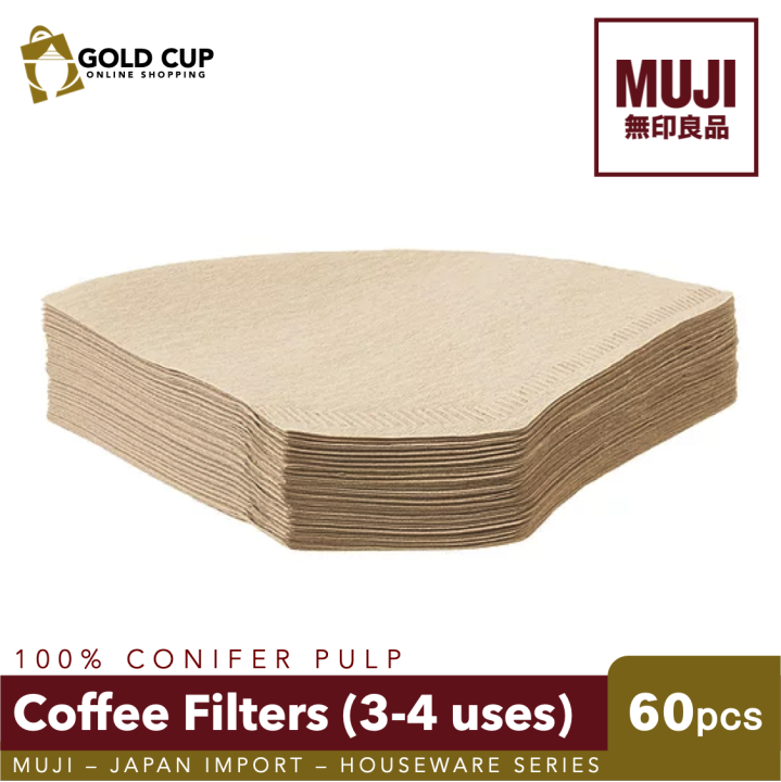 MUJI Coffee Filter (60 pcs) | Lazada PH