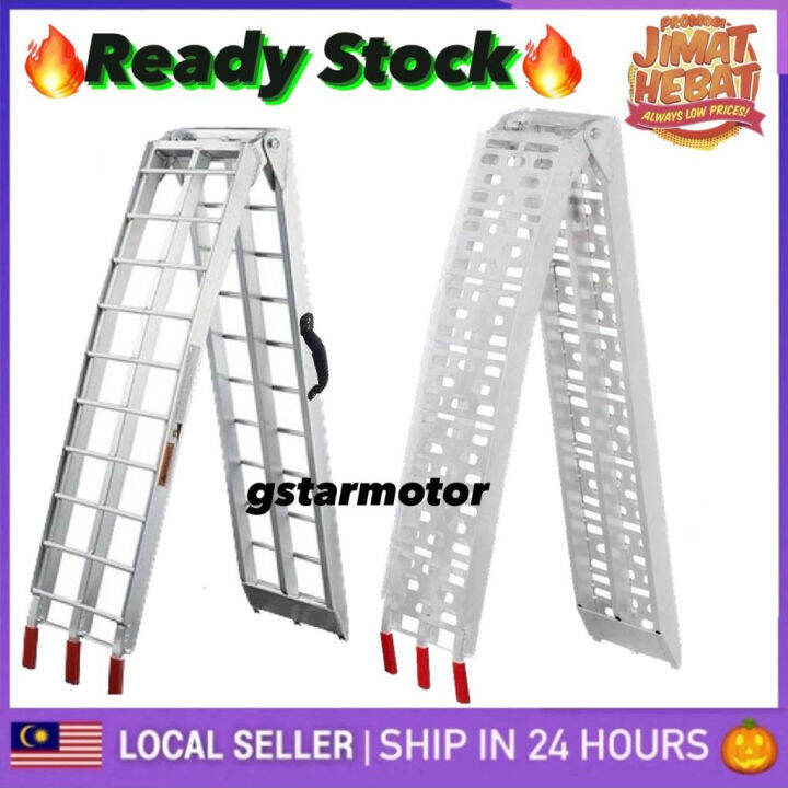Ramp Ladder Bike Motorcycle Tangga Naik Motor ATV 4x4 HILUX FORK RANGER ...