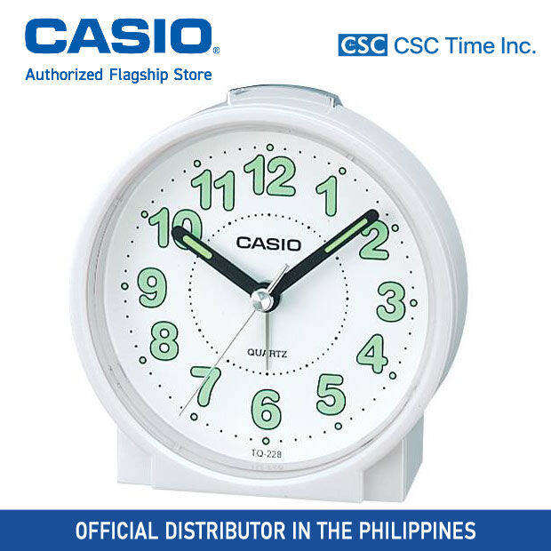 Casio Table Top Travel Alarm Clock (TQ-228-7DF) | Lazada PH