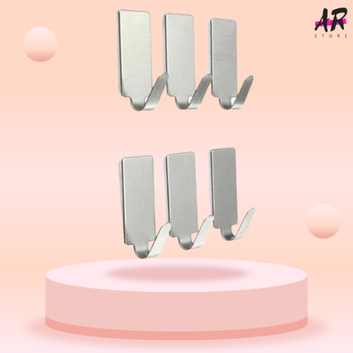 Gantungan Serba Guna Adhesive 6 PCS Adhesive Sticker / Stiker Gantung ...