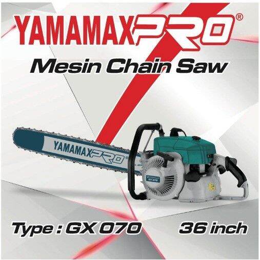 Yamamax GX 070 Chain Saw Besar 36/Mesin Gergaji Senso Kayu Pohon(korean ...