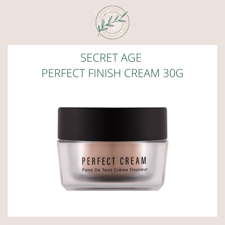 [Ready Stock] Secret Age Perfect Finish Cream 30g / 秘密时代最新四代粉霜 | Lazada