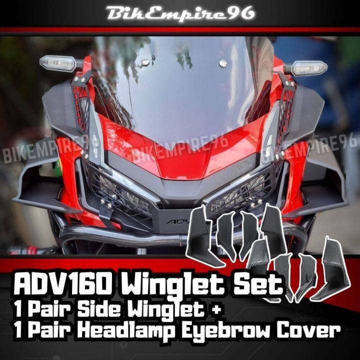 Honda ADV160 Winglet Set High-Quality ABS Plastic to Enhance the Style ...