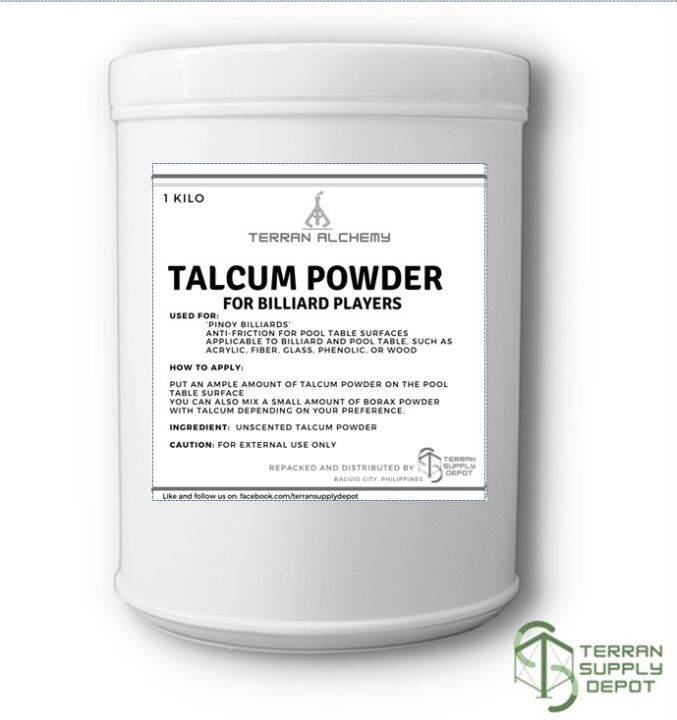 Talcum Powder 1 Kilo with borax | Lazada PH