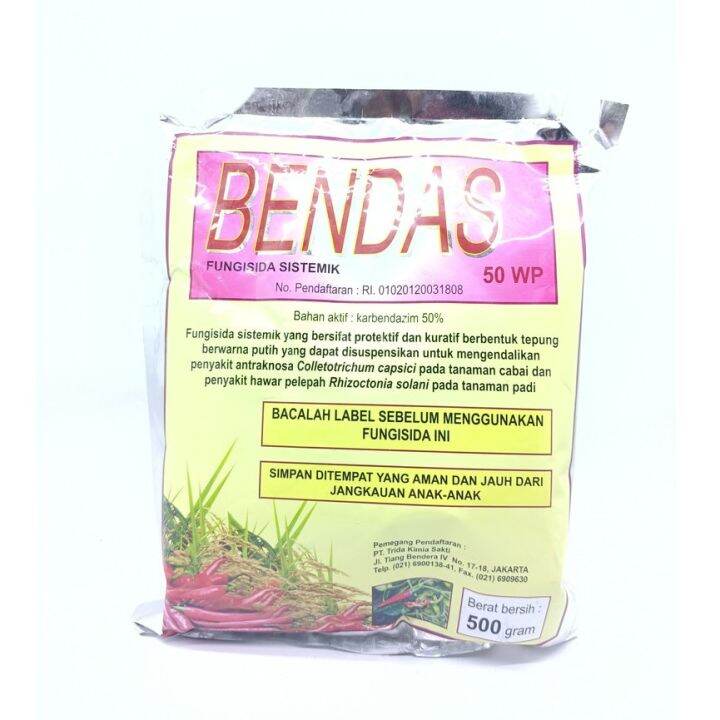 Fungisida Sistemik Bendas 50WP 500gr | Lazada Indonesia