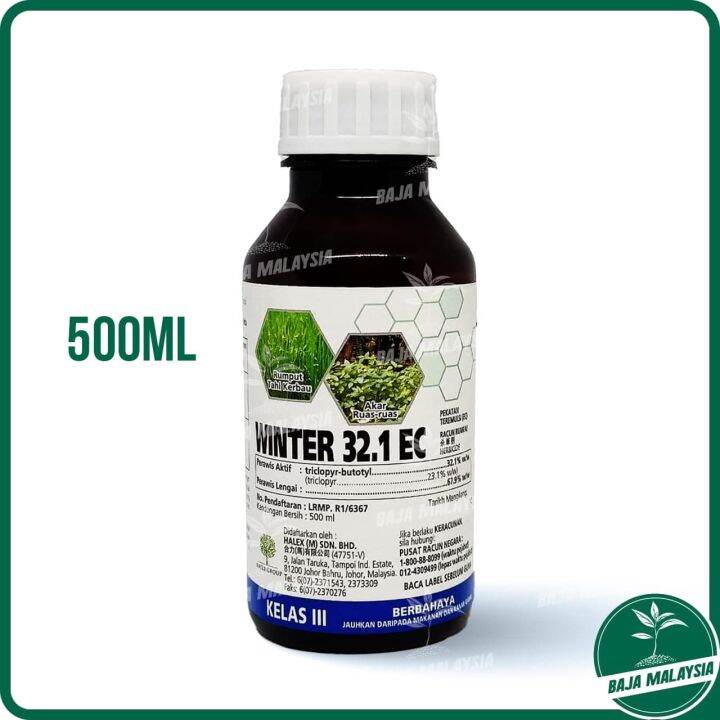 HALEX Winter Racun Pokok Racun Rumput Herbicide 500ML | Lazada