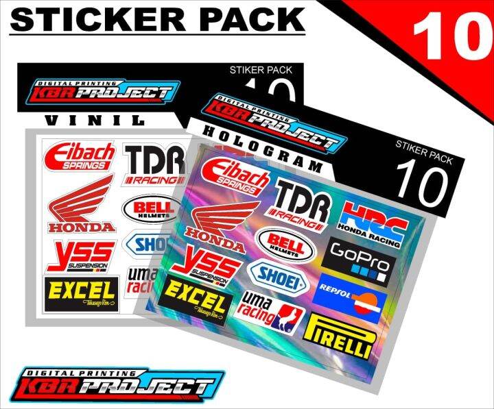 [COD] STICKER MOTOR LOGO MOTOR BANYAK VARIAN 10 | Lazada Indonesia