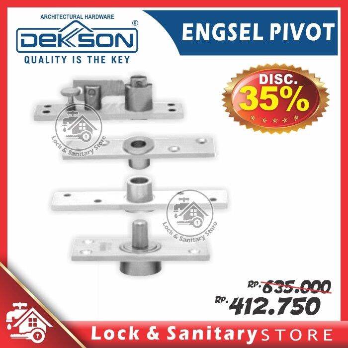 Engsel Pivot Dekson Dekkson ESS PV 002 SSS Pivot Hinge | Lazada Indonesia