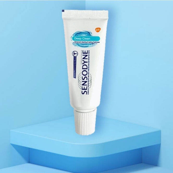 Sensodyne Deep Clean ยาสีฟันเซ็นโซดายน์ ดีพ คลีน 18 กรัมหมดอายุปี 2025 ...