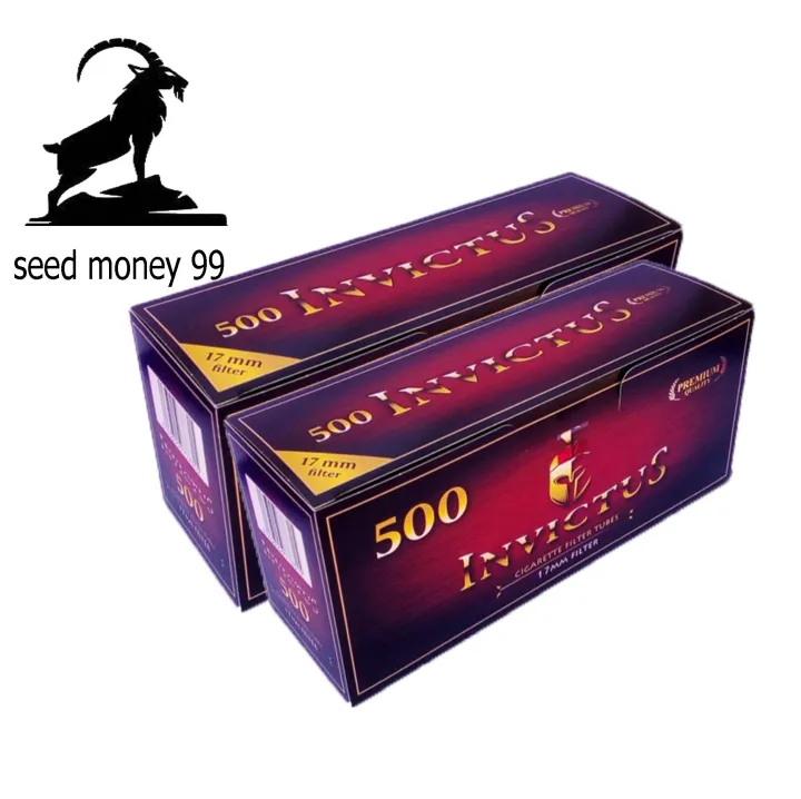 Invictus 500*2 อัน แบบร้อน ก้นแดง ฟิวส์เตอร์ยาว 17mm =1000อัน | Lazada ...