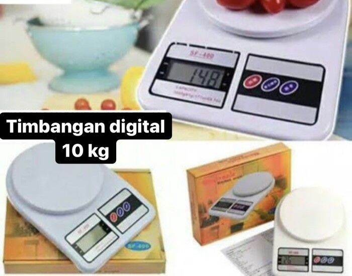 Valerie Timbangan Digital 10 kg, Timbangan Dapur | Lazada Indonesia