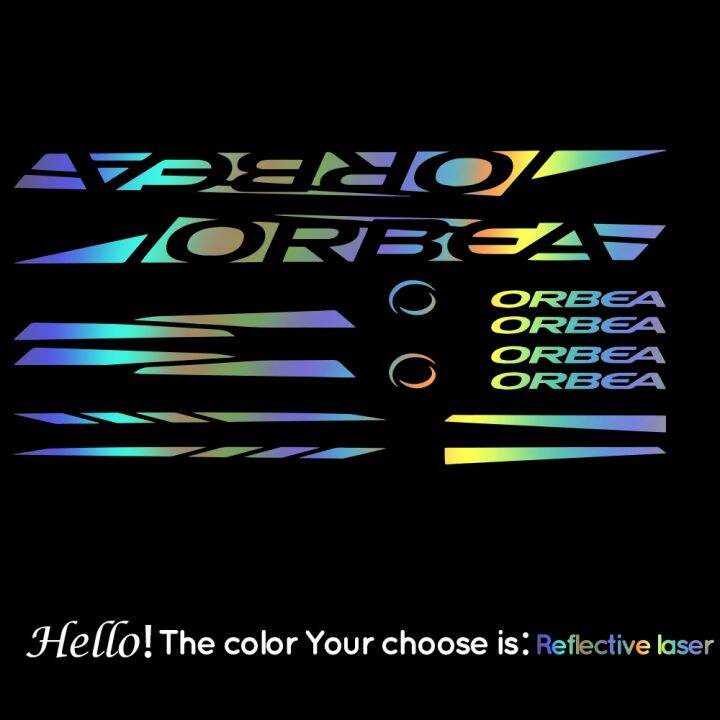 ORBEA KIT25 Cutting Sticker MTB Cycling Decal Road Bicycle Frame ...