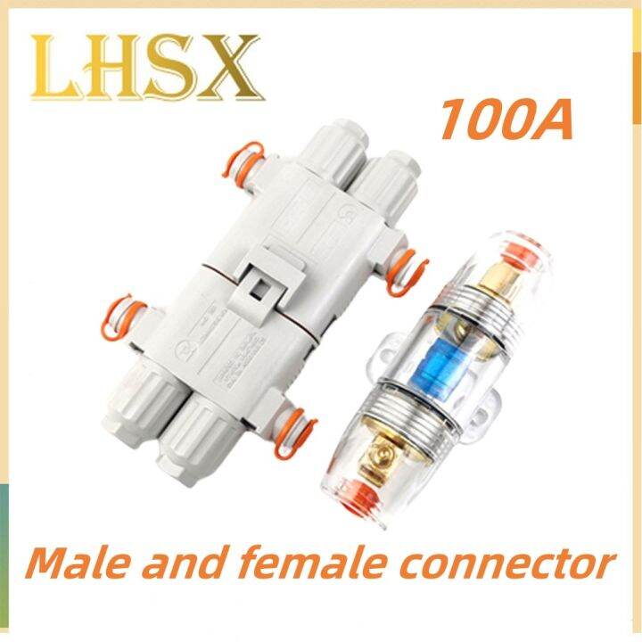 100A for Anderson Waterproof Plug Male/Female Connector High Power ...