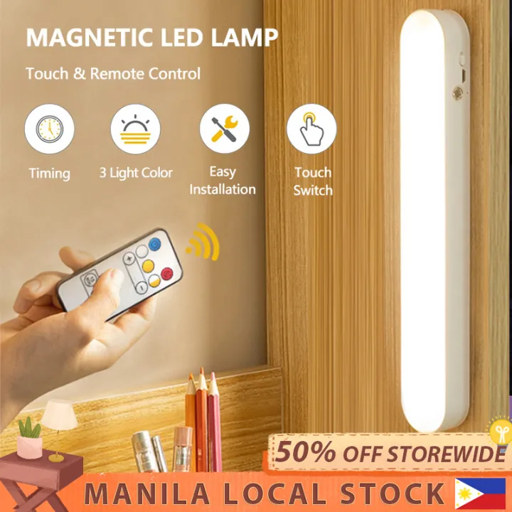 【Ready Stock】LED Study Desk Table Lamp Rechargeable Wardrobe Closet ...