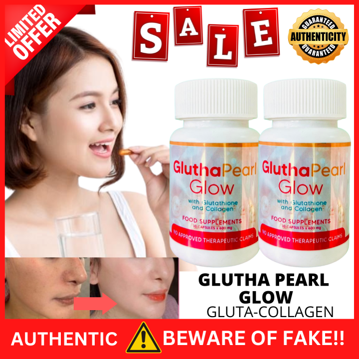 [🔥🔥 Original JAPAN Glutha Pearl Glow Glutathione and Collagen whitening ...