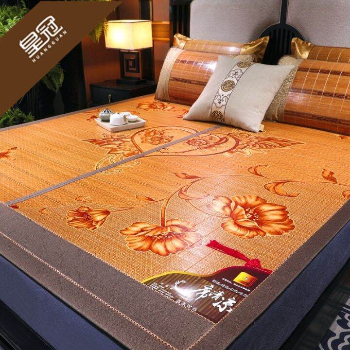 Bamboo Mat/ Tikar buluh/ Tikar bambu/ Carbonized Bamboo Mat/ Double ...