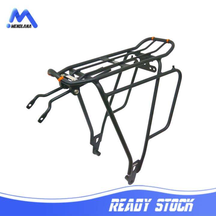 menolana Bike Rear Rack Bicycle Rear Rack Bicycle Touring Carrier Back ...