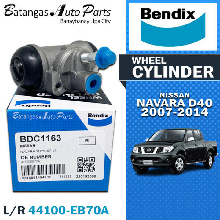 BENDIX REAR WHEEL CYLINDER NISSAN NAVARA D40 2007-2014 1PC | Lazada PH