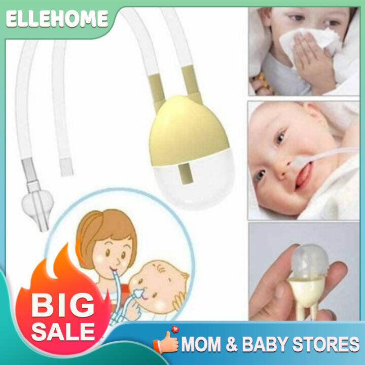 Baby Nasal Aspirator Baby Newborn Nasal Vacuum Mucus Suction Aspirator ...