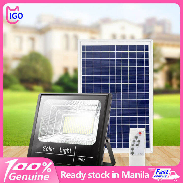 100W Solar Light Outdoor Waterproof Led Flood Lamp Street With IP67 ...