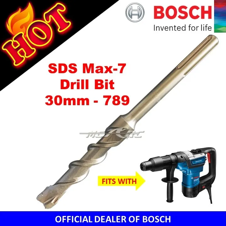 Bosch SDS Max 7 Drill Bit 30mm 789 | Lazada PH