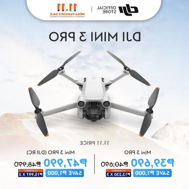 DJI Mini 3 Pro 4K HDR Video Advanced Mini Drone | Lazada PH