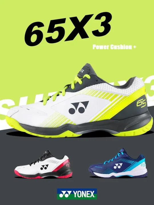 Yonex Power Cushion 65X3 Badminton Shoes for unisex Breathable Damping ...